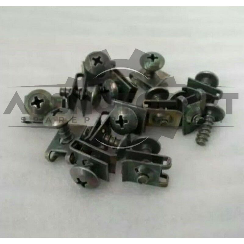 Jual baut baud scrup skrup klip batok body untuk motor yamaha/suzuki ...