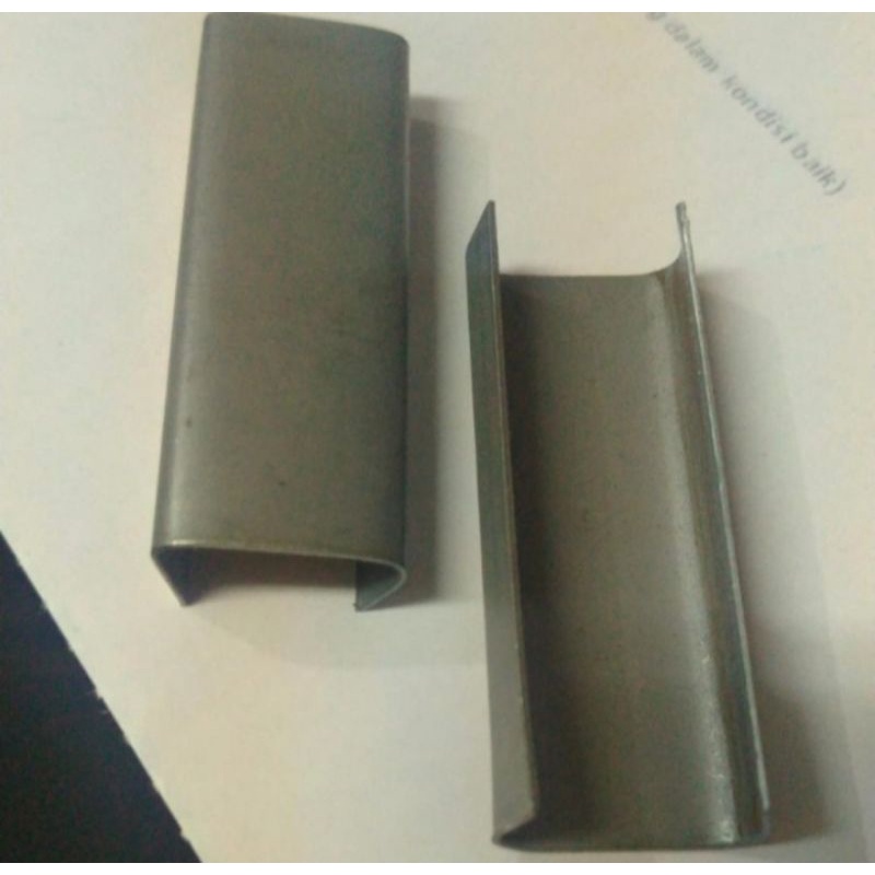 Jual Clamp Segel plat strapping band 1 kg Steel band Eyzer size 3/4 ...