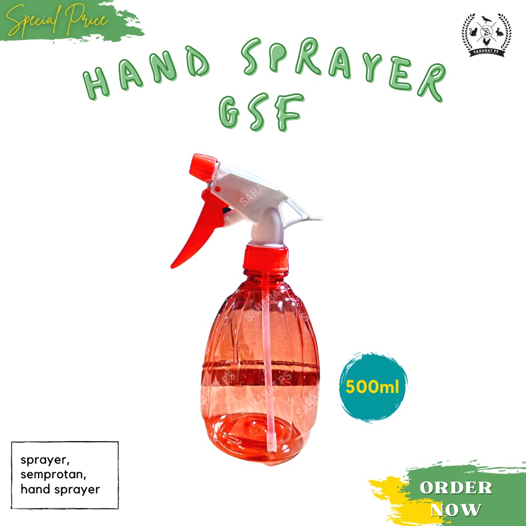 Jual SPRAYER SEMPROTAN GSF UNTUK MANDI BURUNG TANAMAN DISINFEKTAN 500ml ...