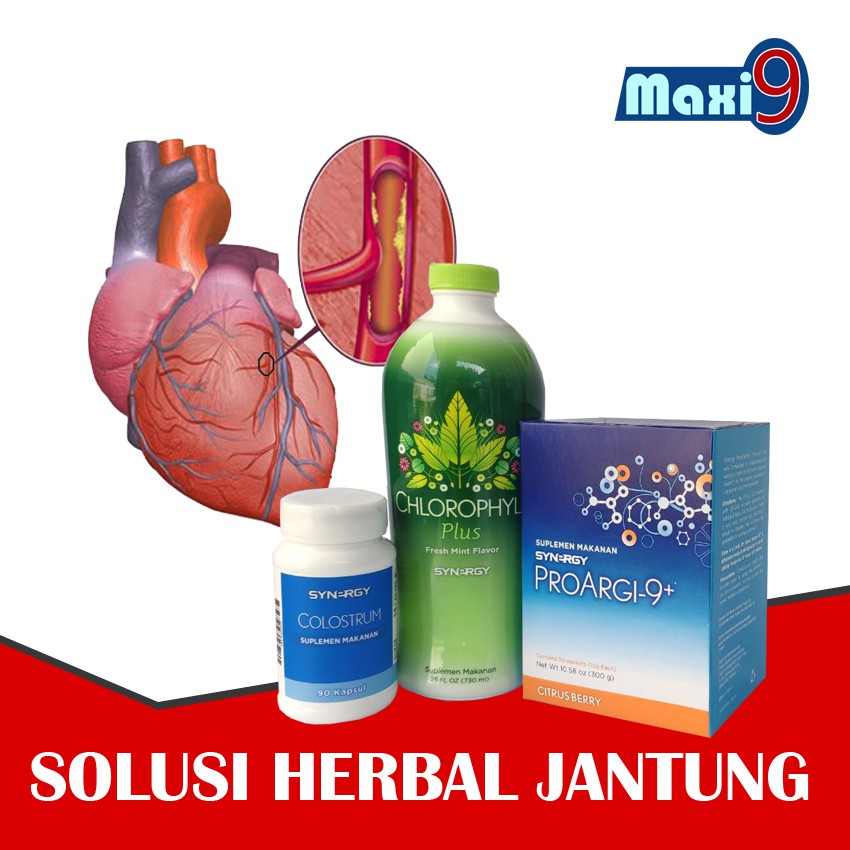 Jual SOLUSI MAXI-9 Obat Jantung & Anemia Ampuh dan Aman | Shopee Indonesia