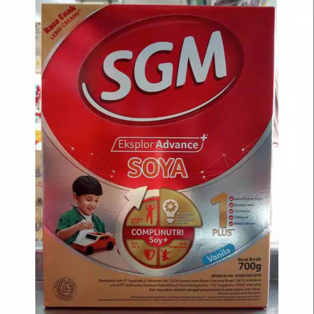 Jual SGM 1 plus soya vanilla kemasan 700gr | Shopee Indonesia