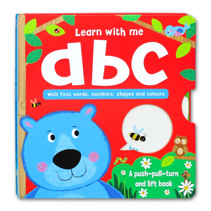 Jual Learn with Me Abc with First words, Numbers, Shapes and Colours ...