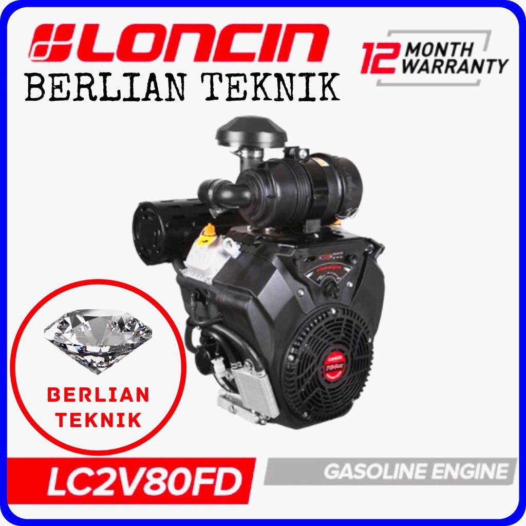 Jual Mesin Penggerak Bensin Twin Engine Gasoline Loncin LC 2V80FD / 764 ...