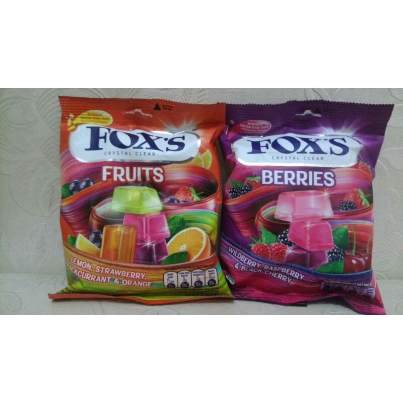 Jual PERMEN FOX'S 90 GRAM / PERMEN FOXS / PERMEN FOX'S FRUITS / PERMEN ...