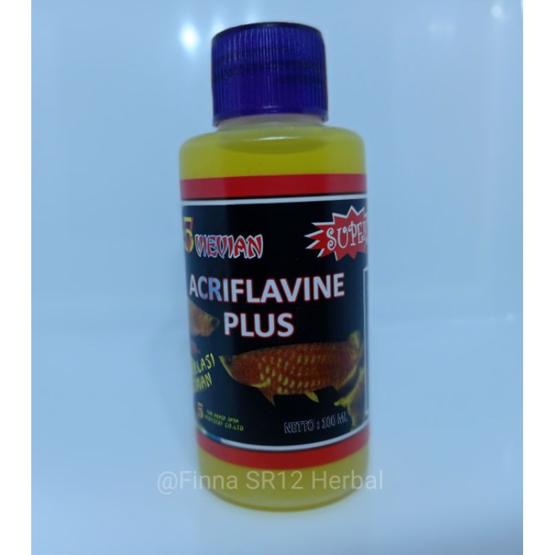 Jual ACRIFLAVINE PLUS/OBAT JAMUR IKAN SUPER/OBAT SIRIP LUKA/OBAT KUNING ...