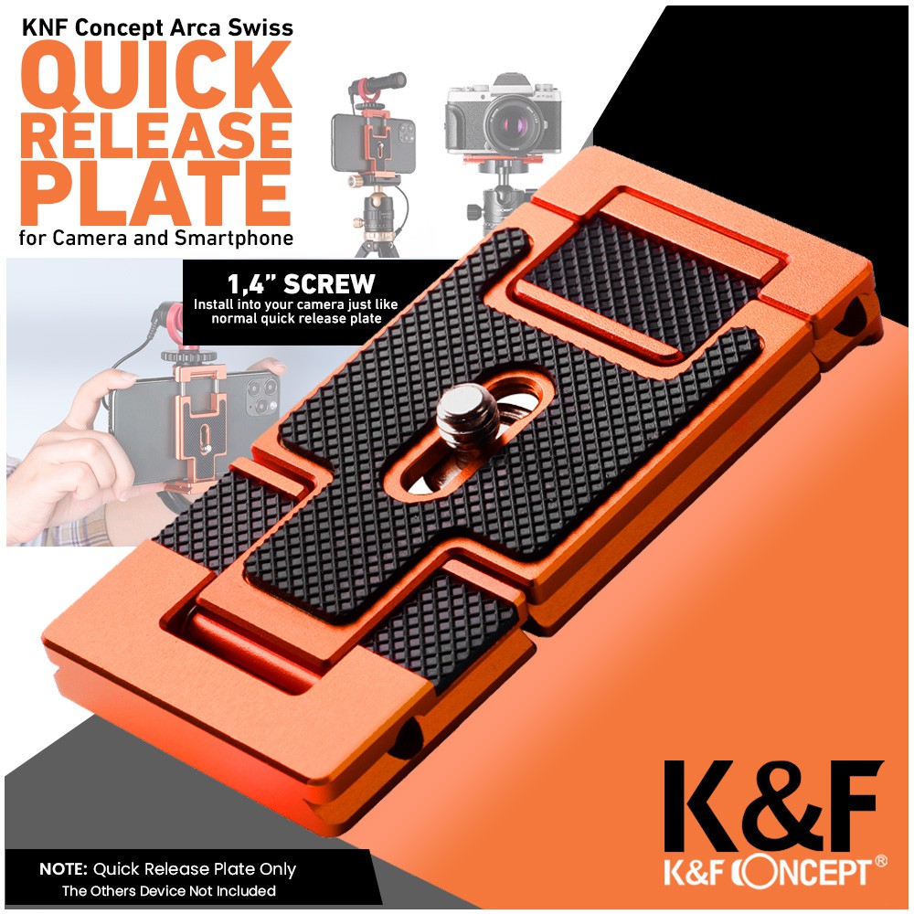 Jual KNF Concept Arca Swiss Quick Release Plate for Camera and ...