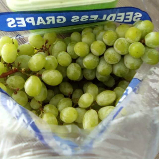 Jual Anggur India Seedless Tanpa Biji Manis 800g | Shopee Indonesia