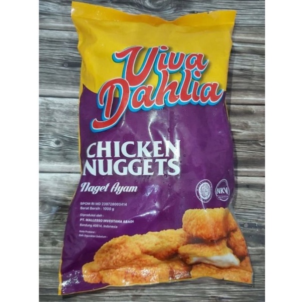 Jual Viva Dahlia Chicken Nuggets / Naget Ayam 1 Kg | Shopee Indonesia