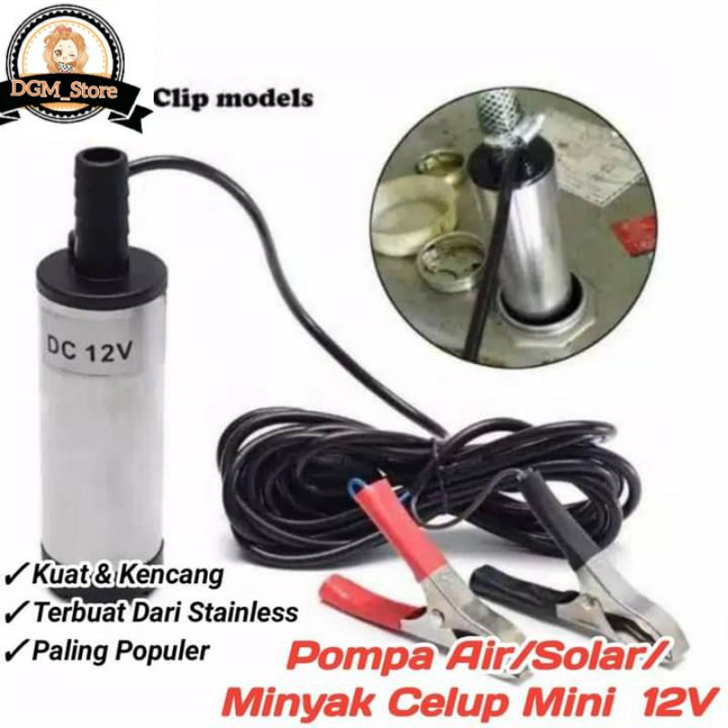 Jual Pompa Minyak Celup Air Mini Kecilmp Mini Oli Solar Air Submersible ...