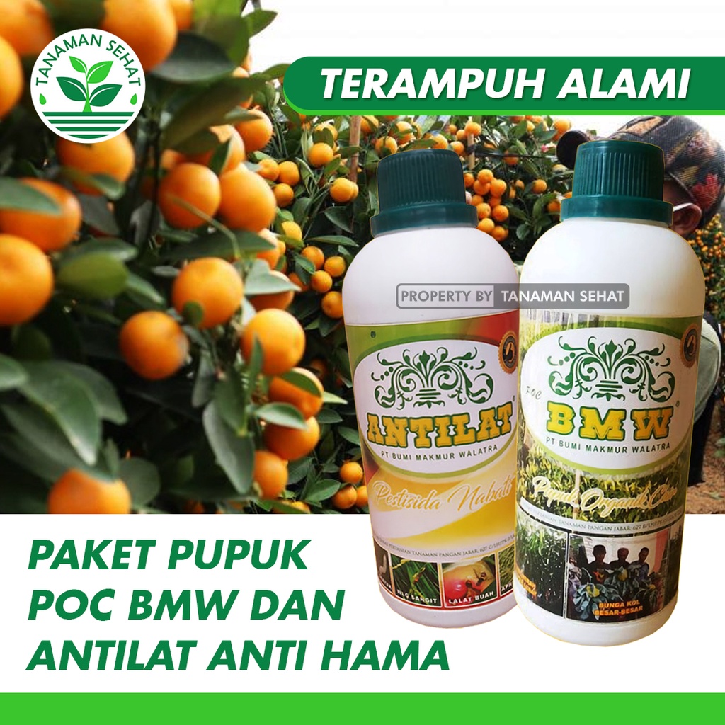 Jual Pupuk Organik Cair Penyubur Tanaman Nutrisi Perangsang Akar & Pestisida Organik Cair Obat ...