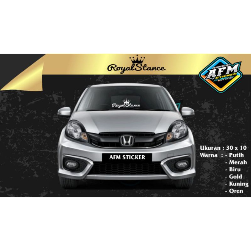 Jual Sticker Royal Stance || Sticker Cutting Royal Stance (COD ...