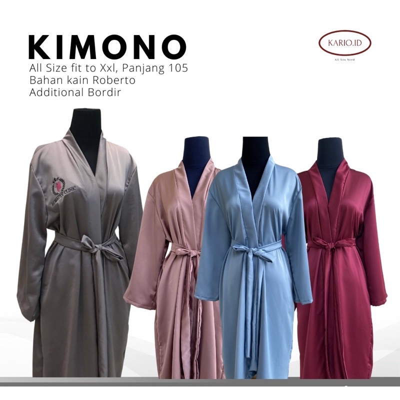 Jual KIMONO KLINIK KECANTIKAN / KIMONO POLOS / KIMONO SPA / KIMONO ...
