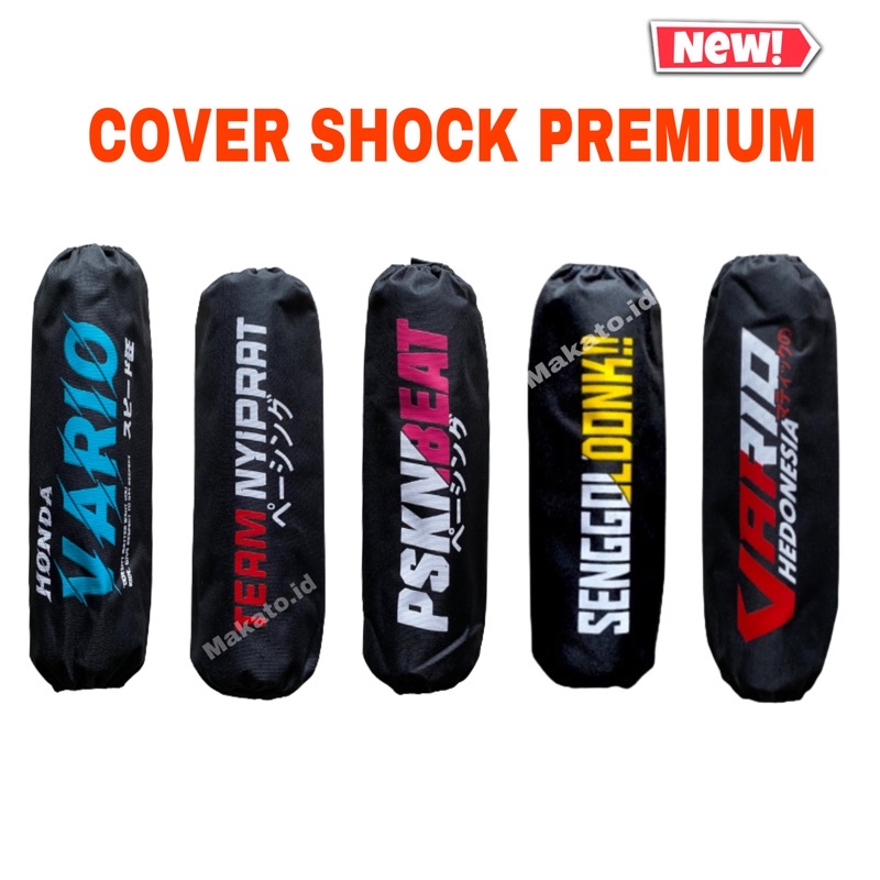 Jual Sarung Cover shock breaker shok belakang motor premium vario beat ...