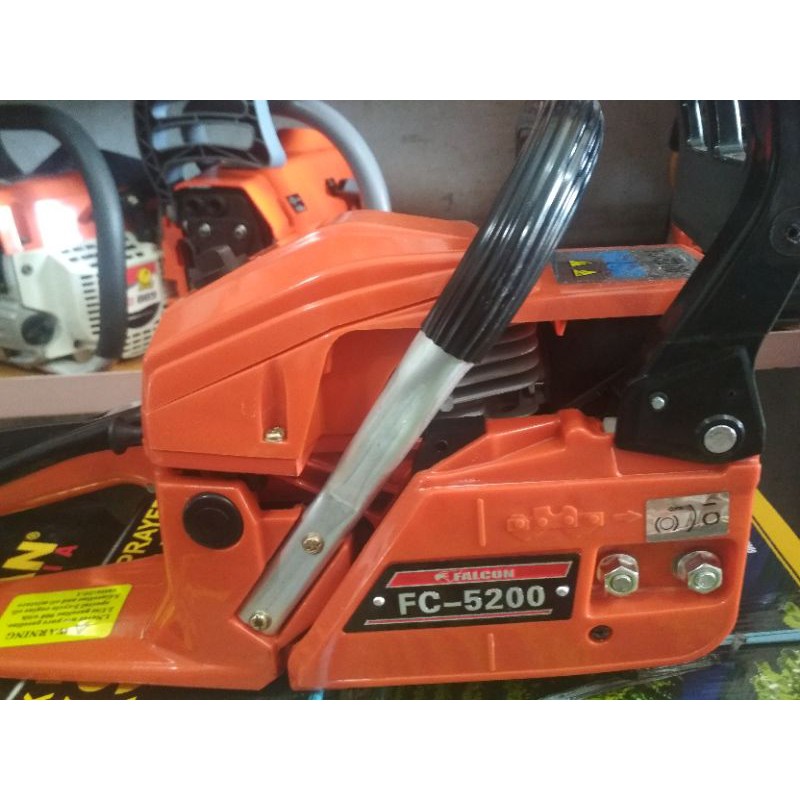 Jual Mesin Chainsaw Falcon Pro 5200 22" Bar Baja Mesin Gergaji Potong Pohon Kayu | Shopee Indonesia