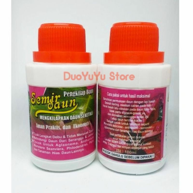 Jual Pengkilap Daun Semir Daun Semua Jenis tanaman hias | Shopee Indonesia