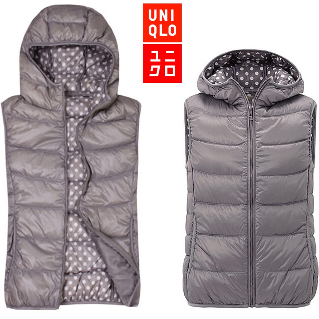 Jual ROMPI/VEST UNIQLO BULU ANGSA ULTRA LIGHT DOWN PARKA HOODIE WINTER ...