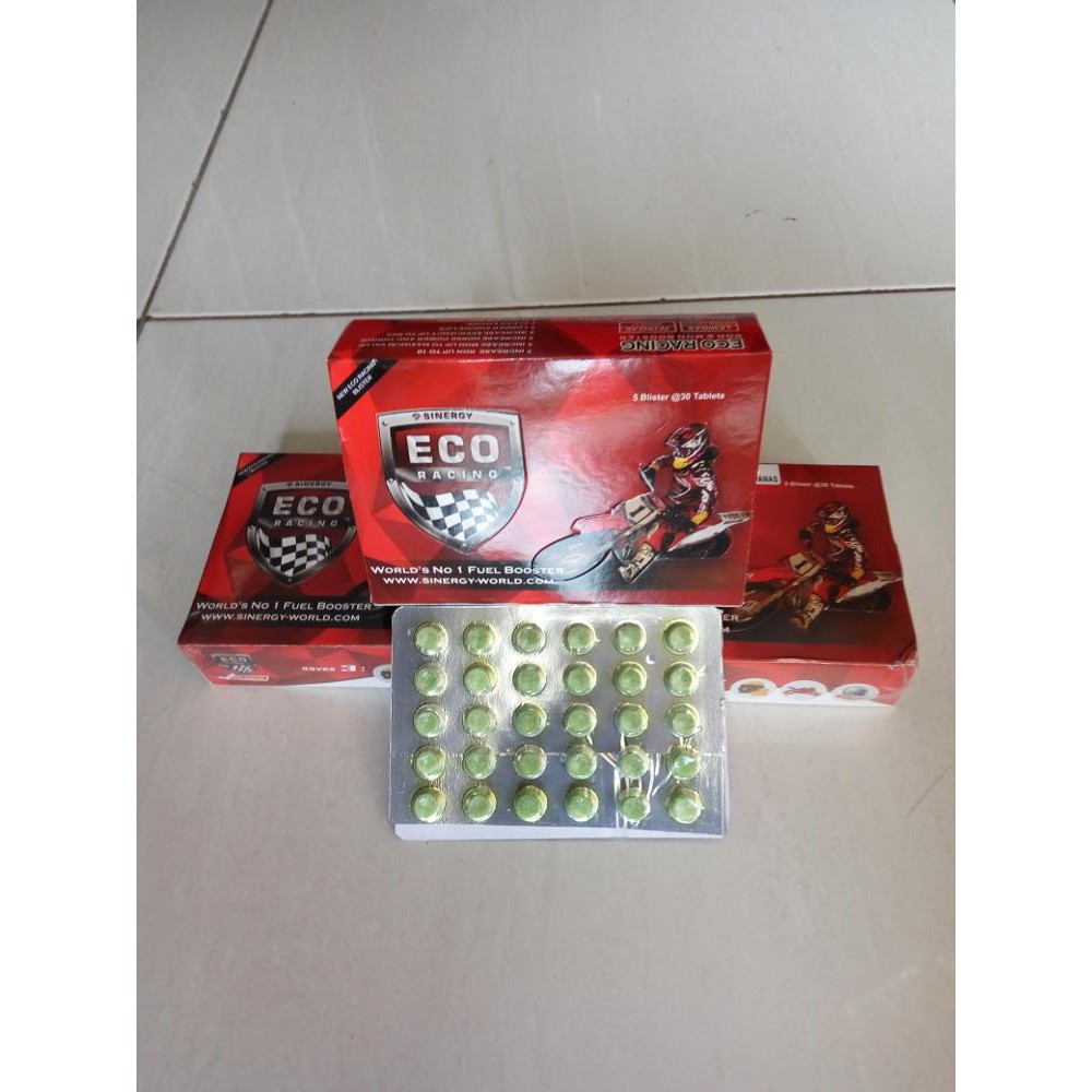 Jual Eco Racing Motor 1 Box isi 150 Tablet / Blister | Shopee Indonesia