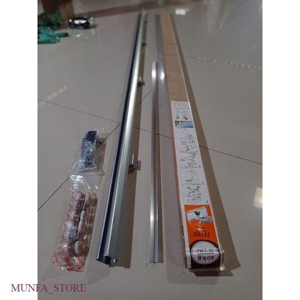 Jual MULLER Rel Pintu J3 Sleding Sliding Ril Pintu Geser Atas A 3 / J 3 ...