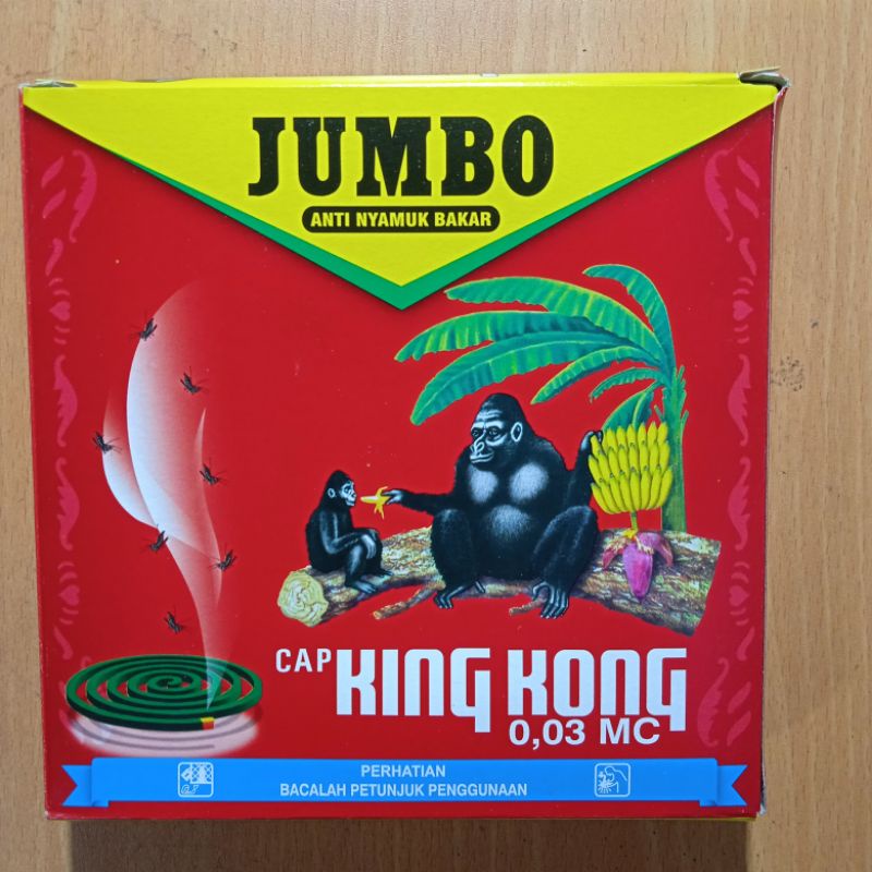 Jual 1 pak obat anti nyamuk bakar cap kingkong isi 5 pasang | Shopee ...