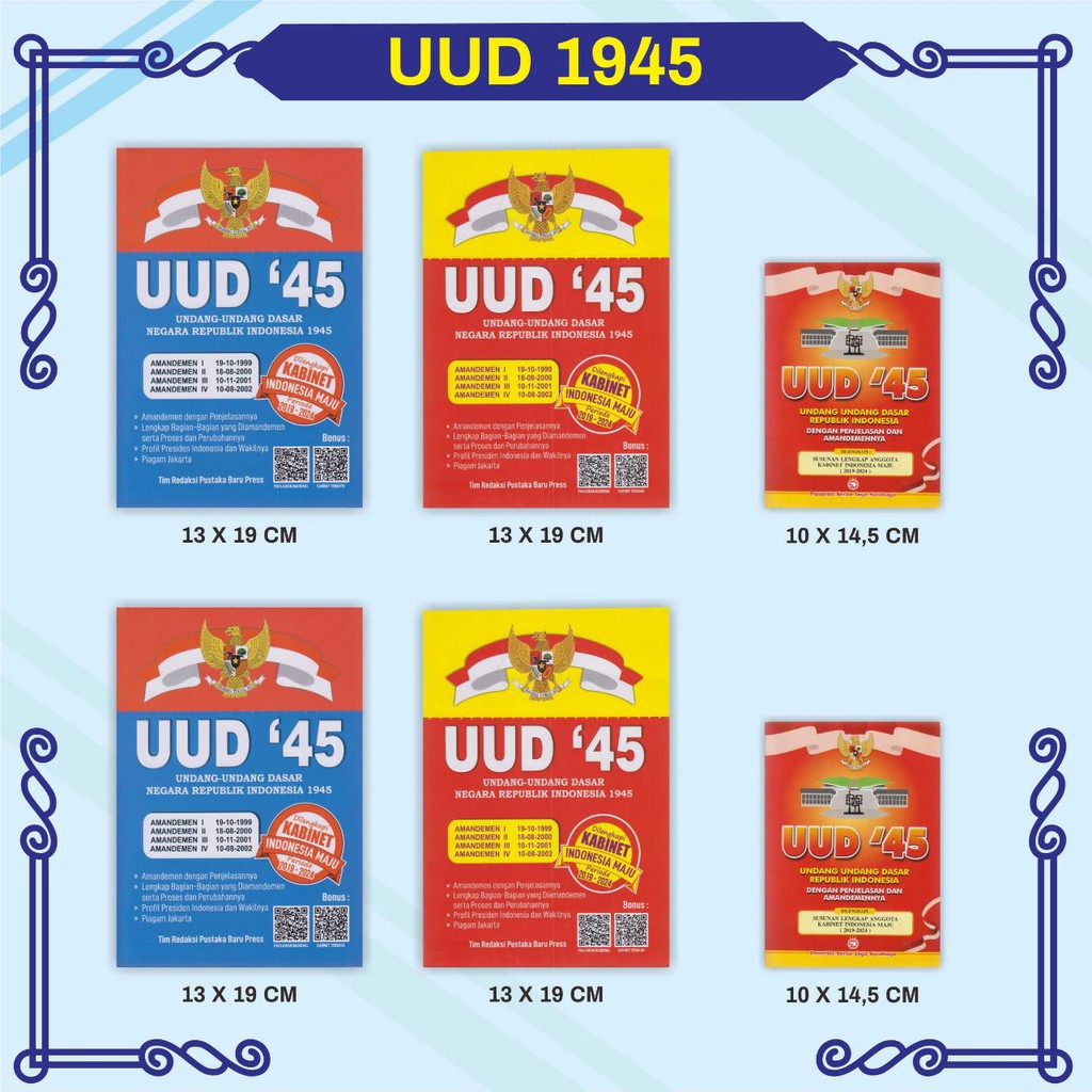 Jual BUKU UUD 45 UNTUK SD SMP SMU DAN UMUM | Shopee Indonesia