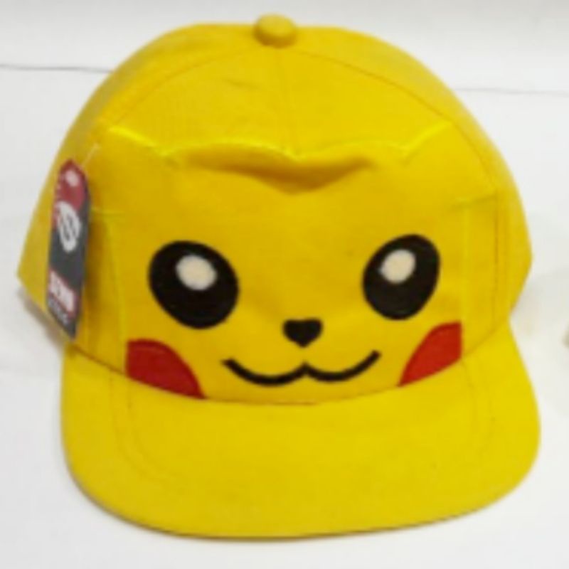 Jual Topi anak baseball hat cap karakter printing kartun gambar Pikacu ...