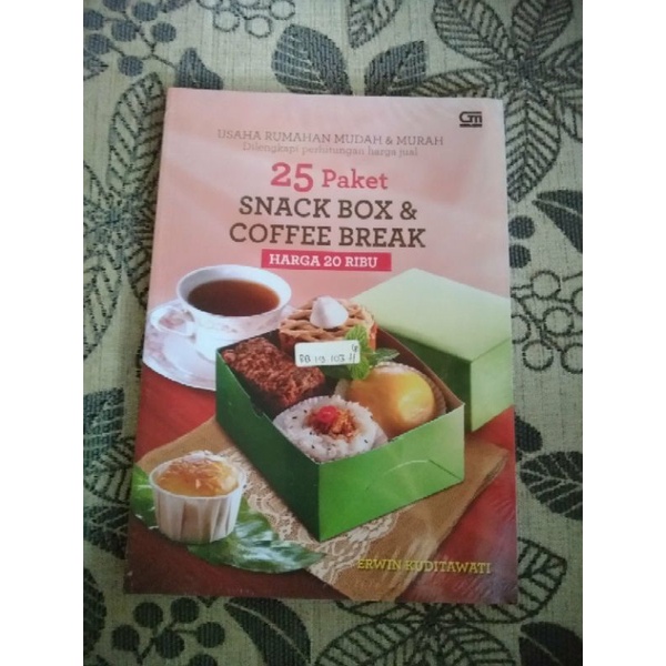 Jual 25 Paket Snack Box & Coffee Break Harga 20 Ribu - Erwin K | Shopee ...