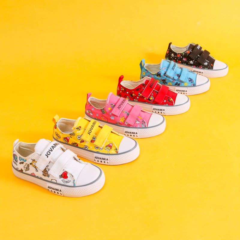 Jual sepatu anak size 24 - 29 karakter bt21, spongebob squarepants ...