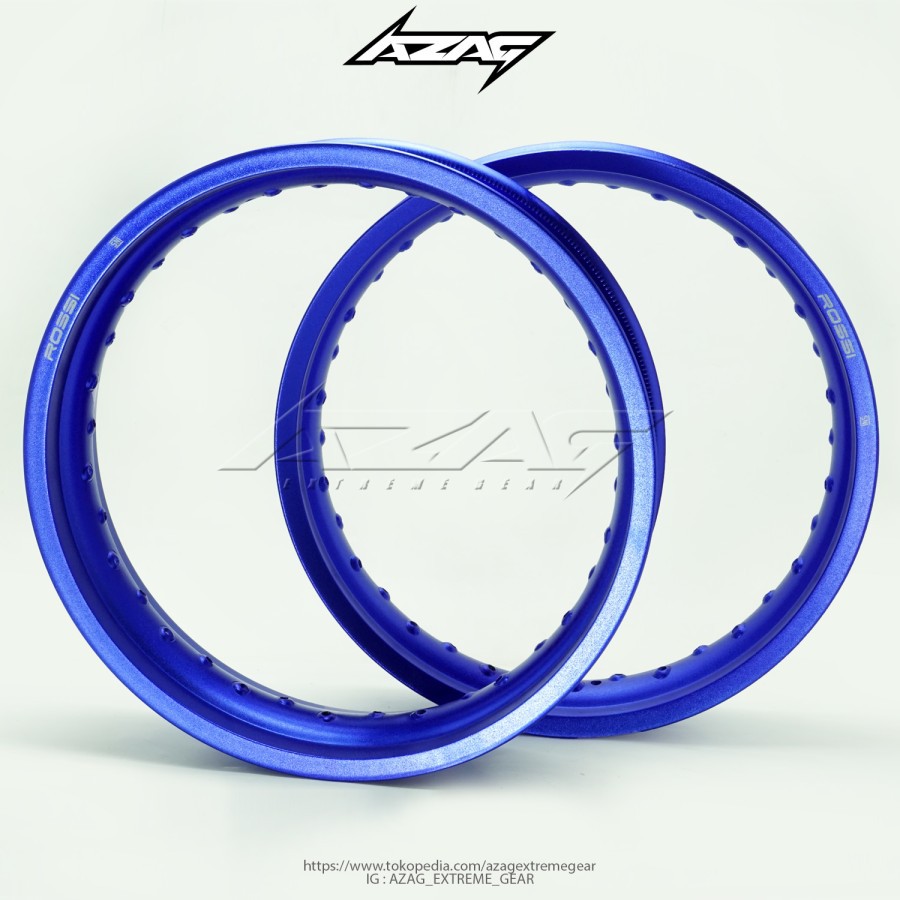 Jual VELG ROSSI SUPERMOTO WM BLAST DARK BLUE 17/300-17/350 | Shopee ...