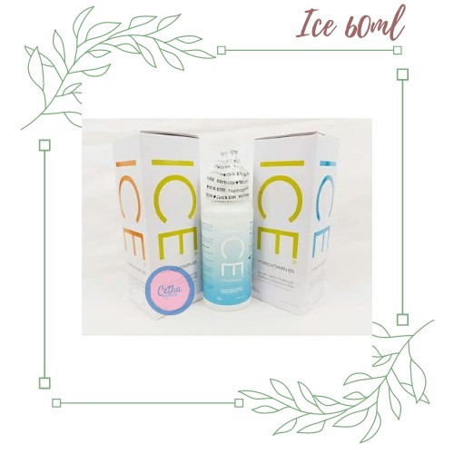 Jual Cairan Softlens Solution Ice 60ml Air Perendam Softlens Air ...