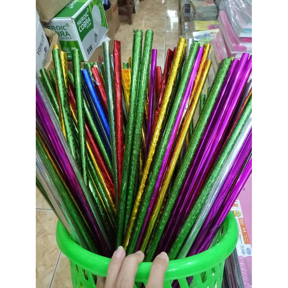 Jual Plastik / Kertas Kado Hologram Kilap | Shopee Indonesia