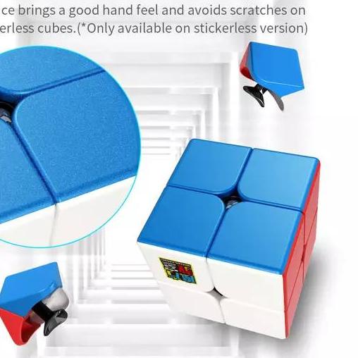 Jual Rubik 2x2 Moyu Meilong Stickerless Speed Cube 2x2x2 | Shopee Indonesia