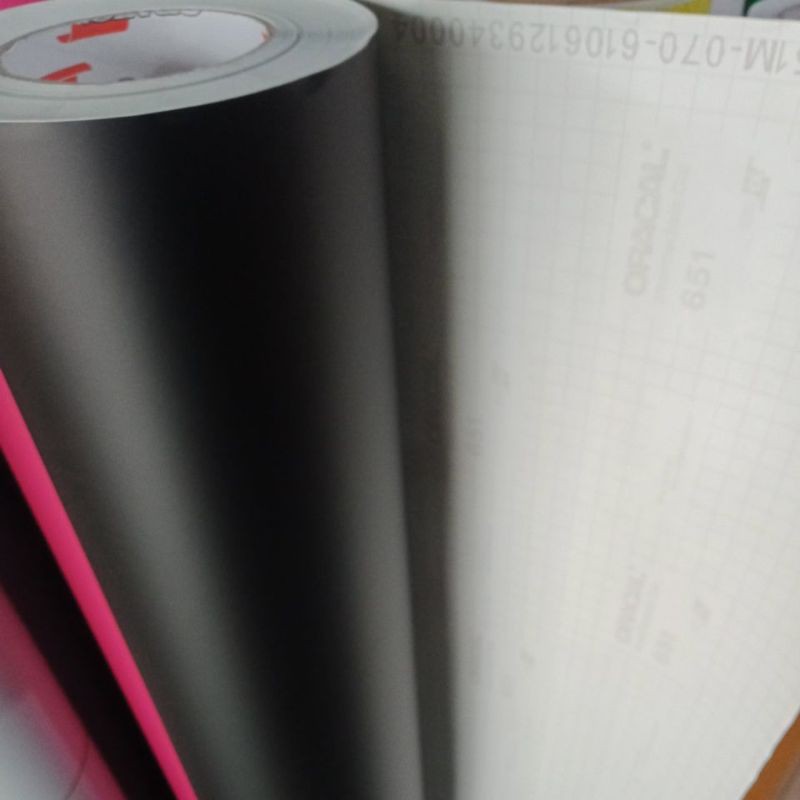 Jual stiker scotlet oracal 651 hitam doff dan hitam glossy | Shopee ...