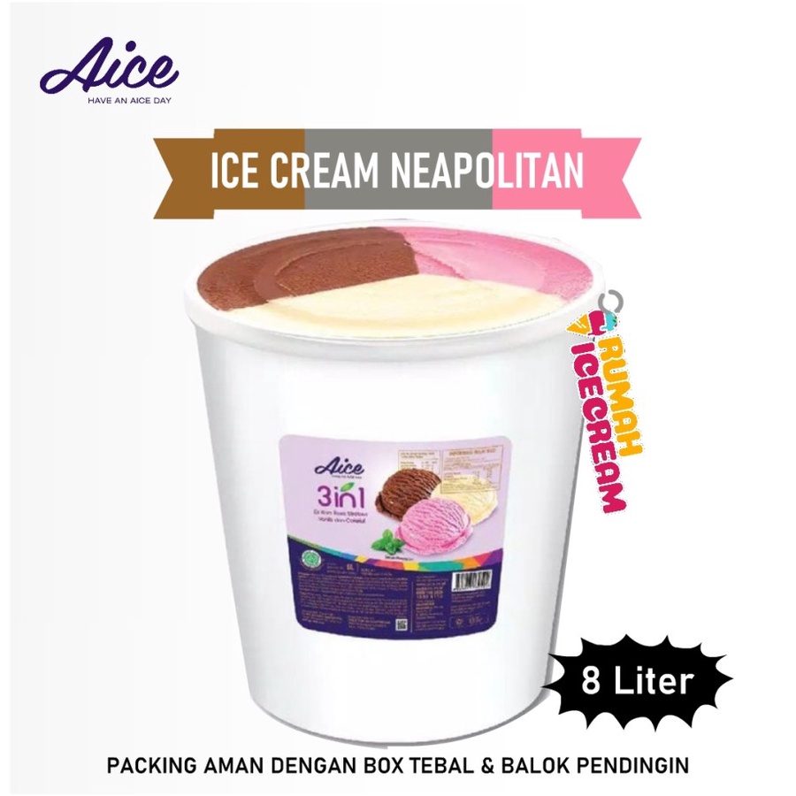 Jual Ice Cream Aice 8Liter | Shopee Indonesia