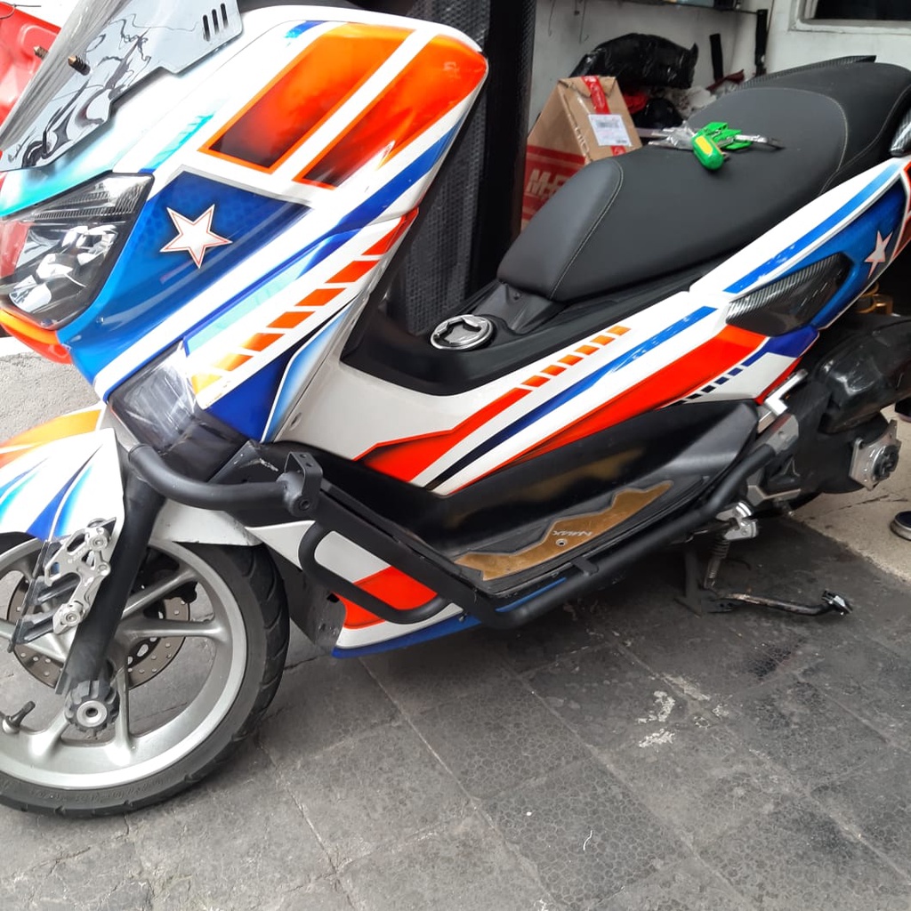 Jual Crashbar Nmax old Tubular Nmax old Crash bar Nmax Pelindung body ...