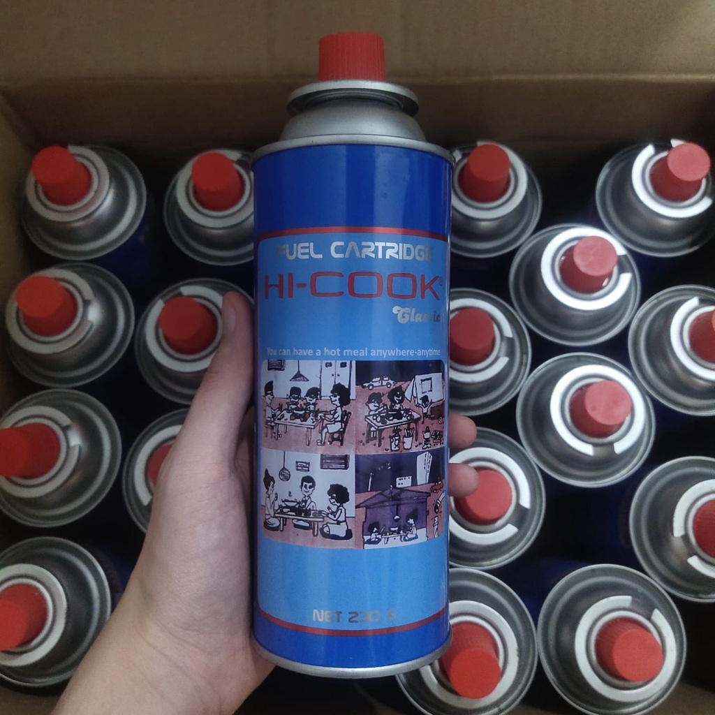 Jual [KOSONG] Hi Cook Tabung Gas Kosong lengkap dengan tutup / Tabung ...