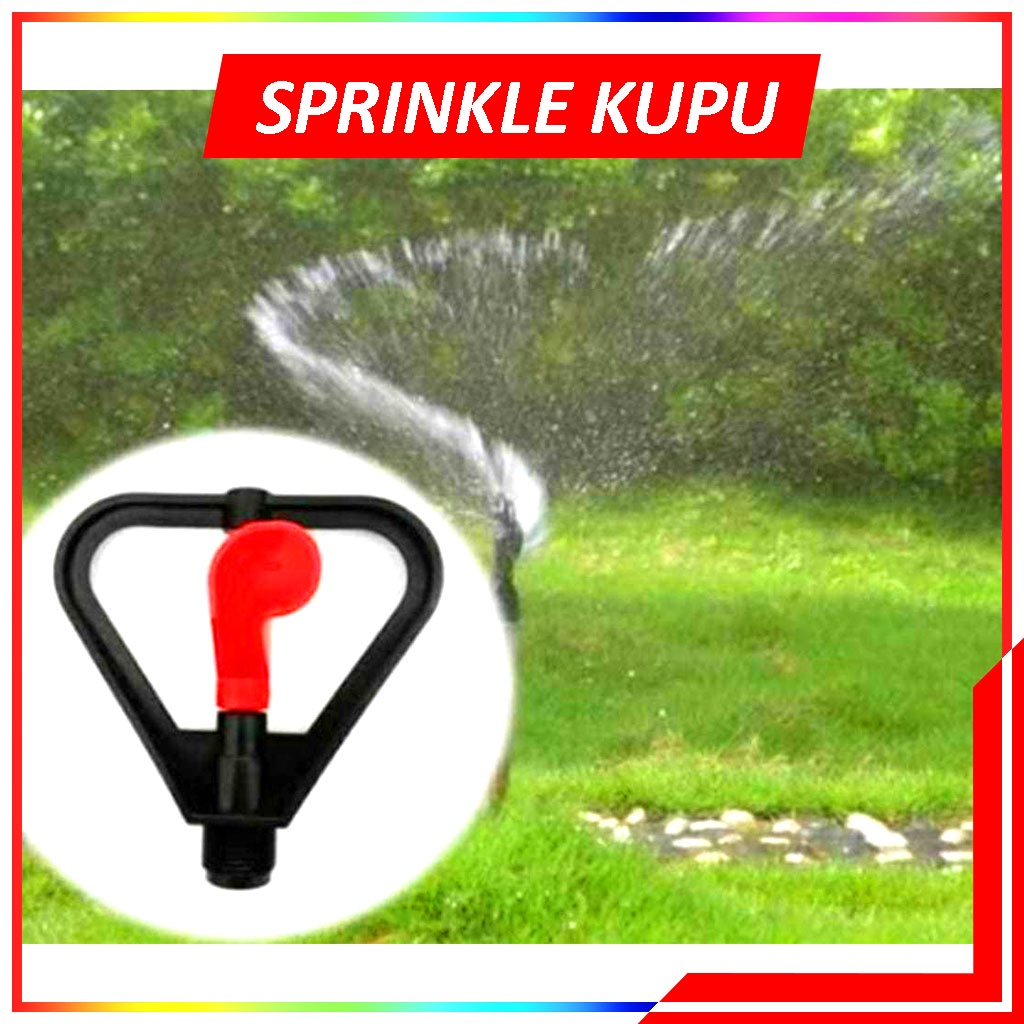 Jual Sprinkle Butterfly Kupu Kupu 1/2" Impact Rotary Nozzle Taman Kebun ...