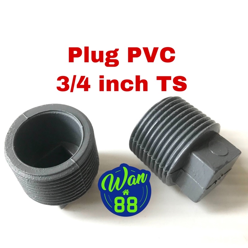 Jual Plug PVC 3/4 Inch TS Dop drat luar Jaya | Shopee Indonesia