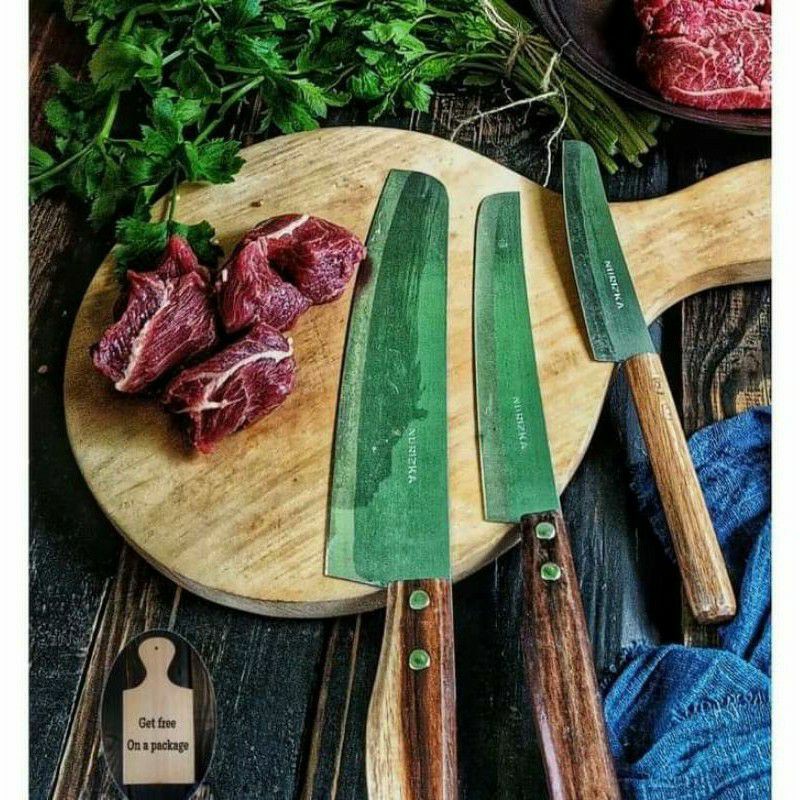 Jual pisau set talenan | pisau set murah| pisau dapur stainless ...