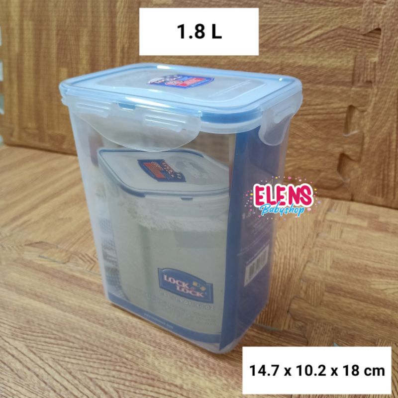 Jual Lock n Lock Tall Rectangular Container toples susu wadah makanan ...