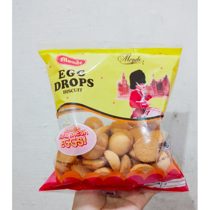 Jual MONDE EGG DROPS BISKUIT | Shopee Indonesia