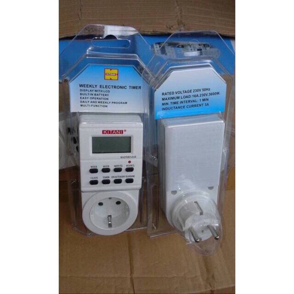 Jual Timer listrik, Merk Kitani (digital) | Shopee Indonesia