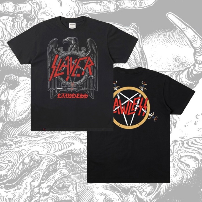 Jual LAWLESS X SLAYER TSHIRT [ORIGINAL] | Shopee Indonesia