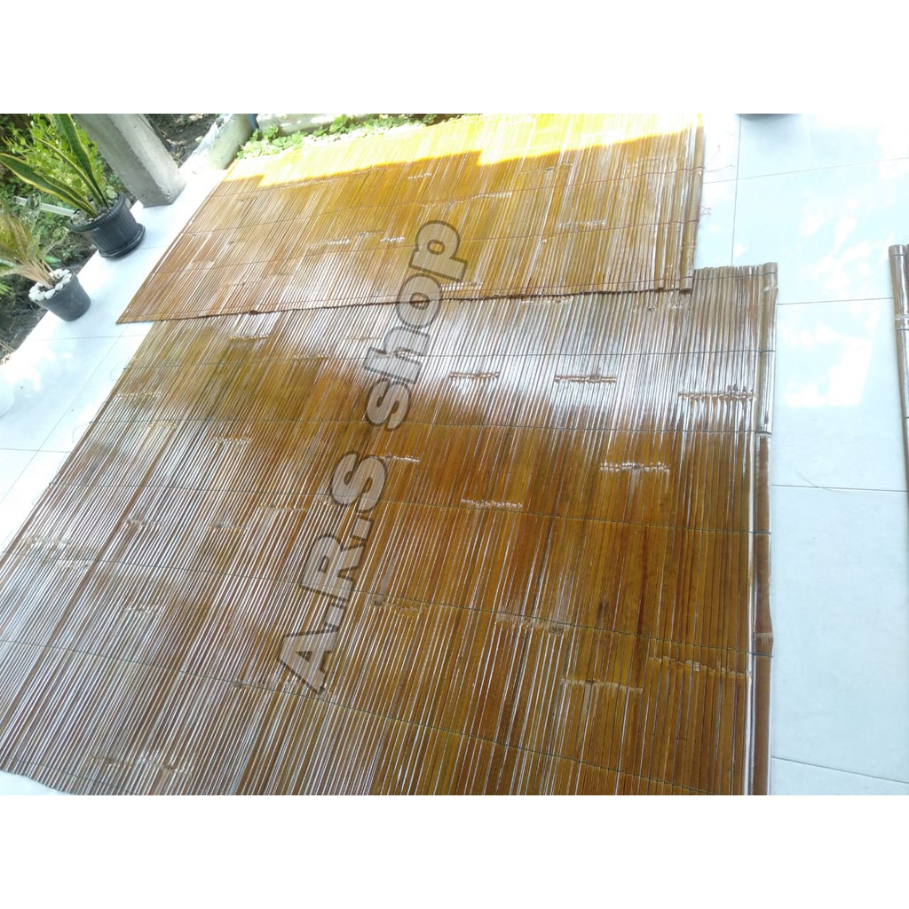 Jual Tirai Bambu ,KREY BAMBU,KERAY ukuran lebar 2 m x panjang 1.5 m | Shopee Indonesia