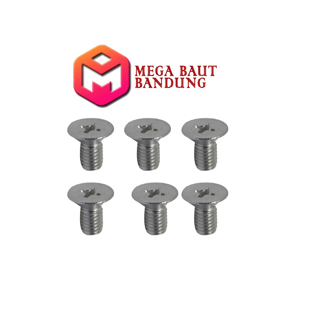 Jual Baut Skrup Elektronik Baut JF 5x10 Stainless steel 304 Per 10 pcs ...