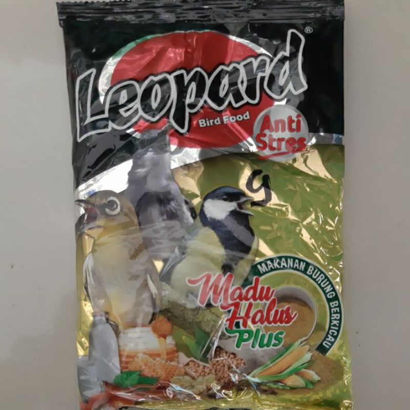 Jual LEOPARD MADU HALUS PLUS KUNING Voer Pur Pakan Makanan Burung ...