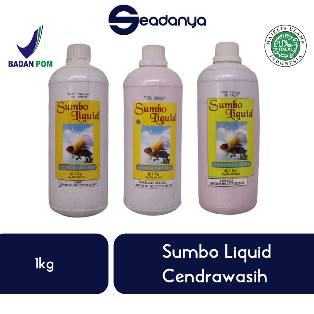 Jual Sumbo Liquid All Variants Cendrawasih Sumba - Pewarna Makanan ...