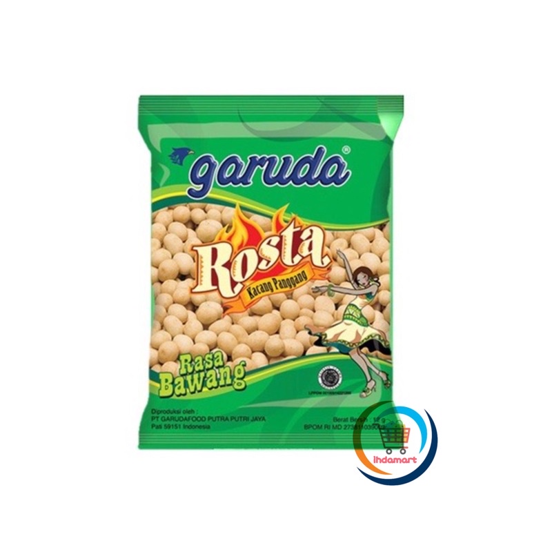 Jual Kacang Garuda Rosta 11 gr 1 Renceng Isi 10 pcs | Shopee Indonesia