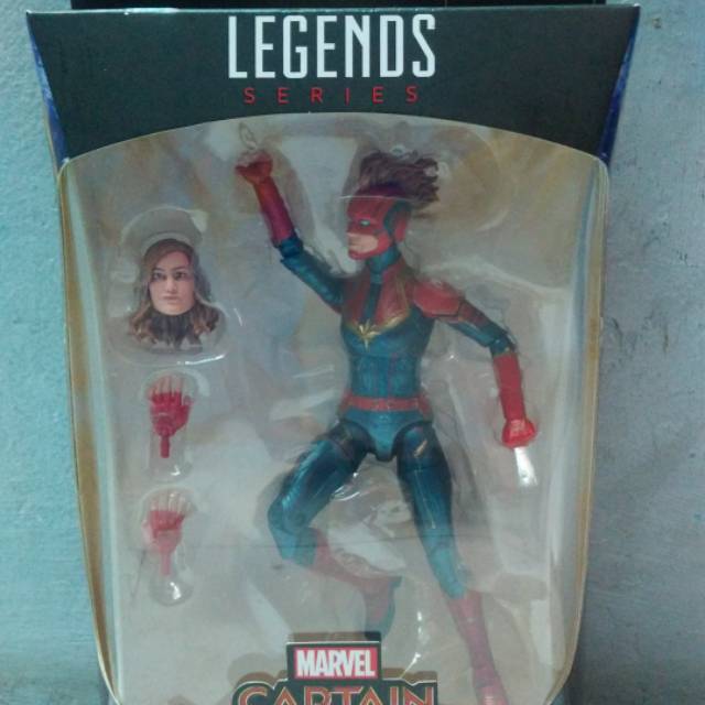 Jual Marvel legend , Captain Marvel original Hasbro 100% | Shopee Indonesia