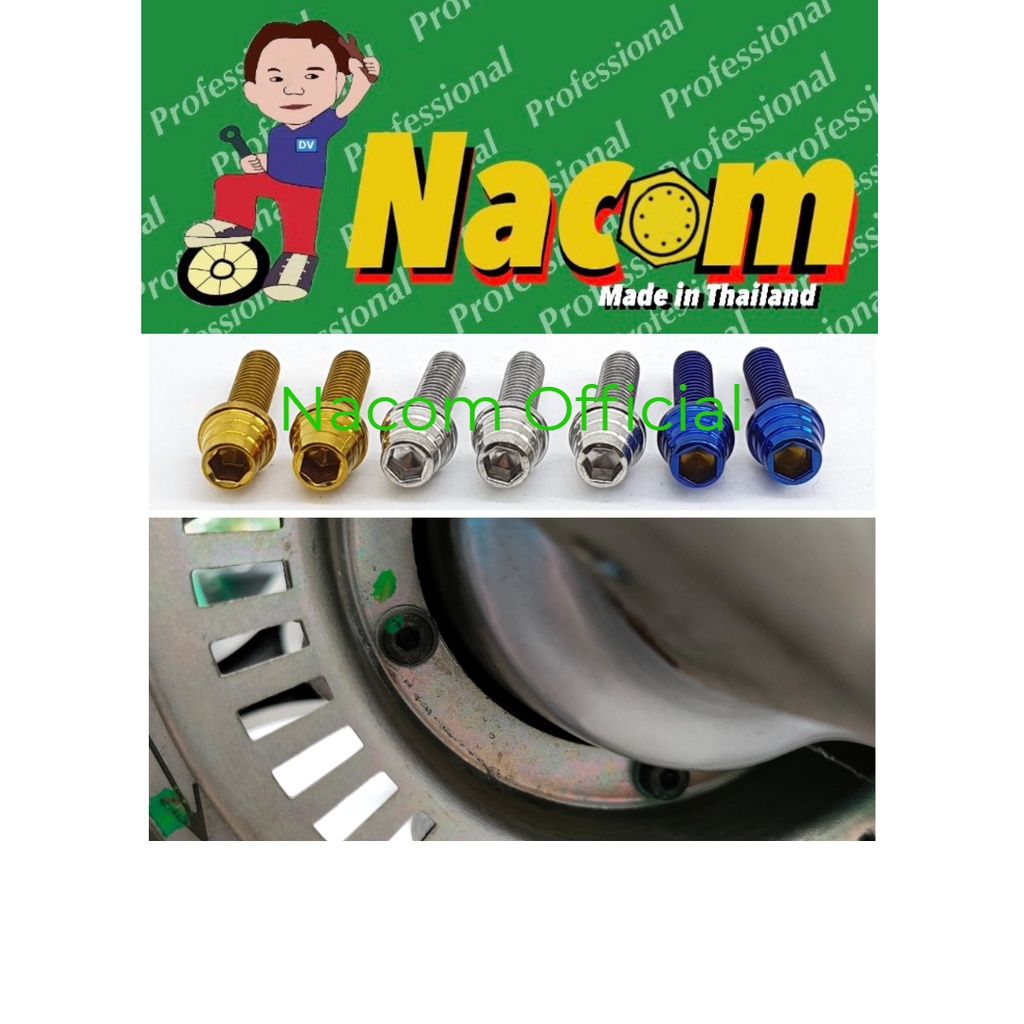 Jual Nacom Baut Kerucut untuk Sensor Piringan Vespa Matic | Shopee ...