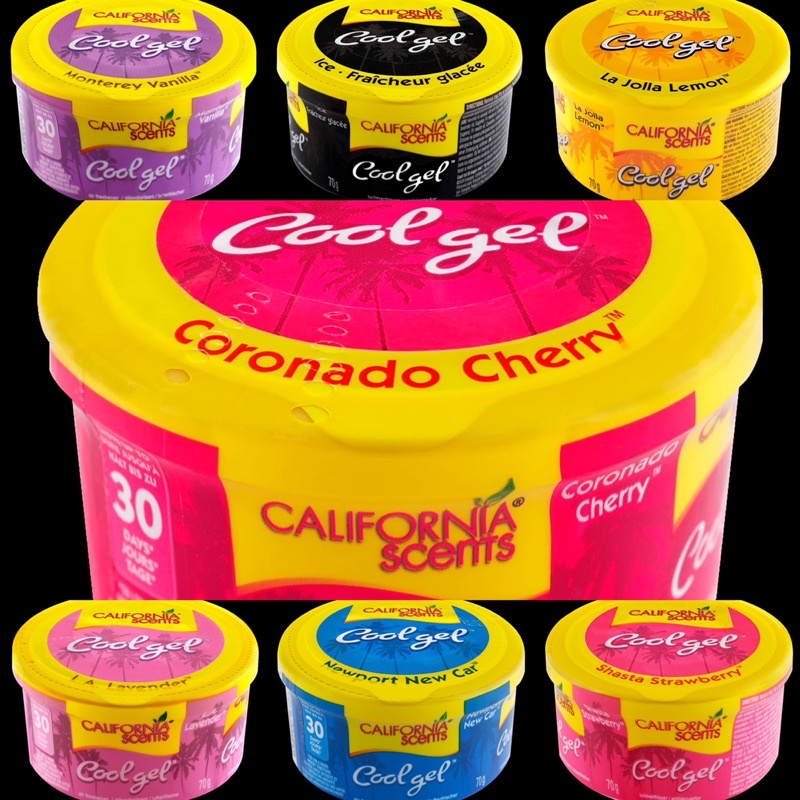 Jual CALIFORNIA SCENTS COOL GEL CANS Parfum Mobil/Air Freshner ...